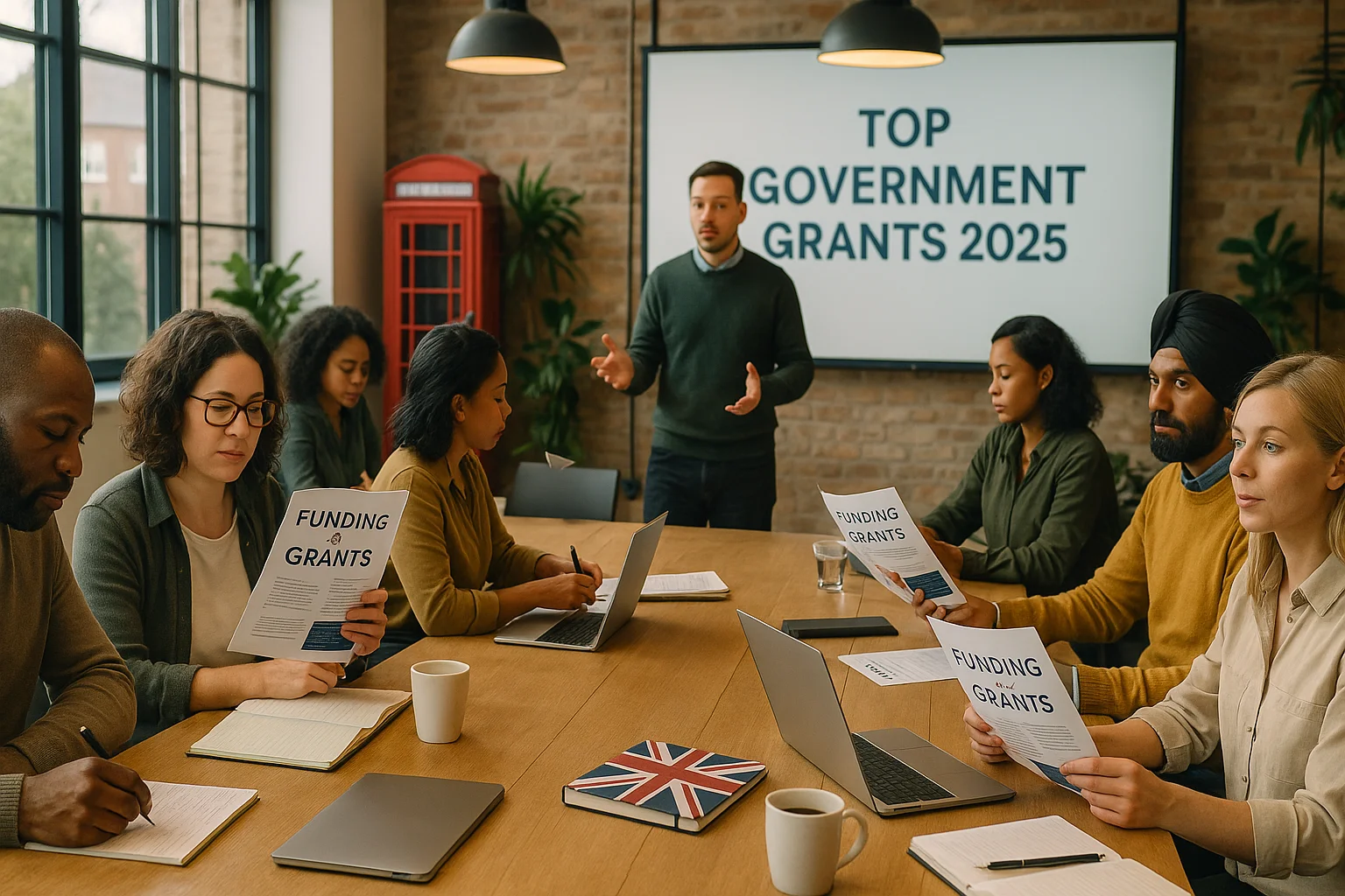 Top 10 Government Grants for Small Business in the UK for 2025