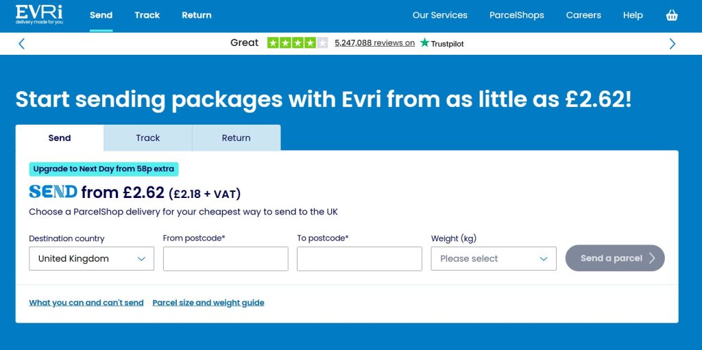 Evri Postage Cost 2026: Full Price List & 3 Saving Hacks