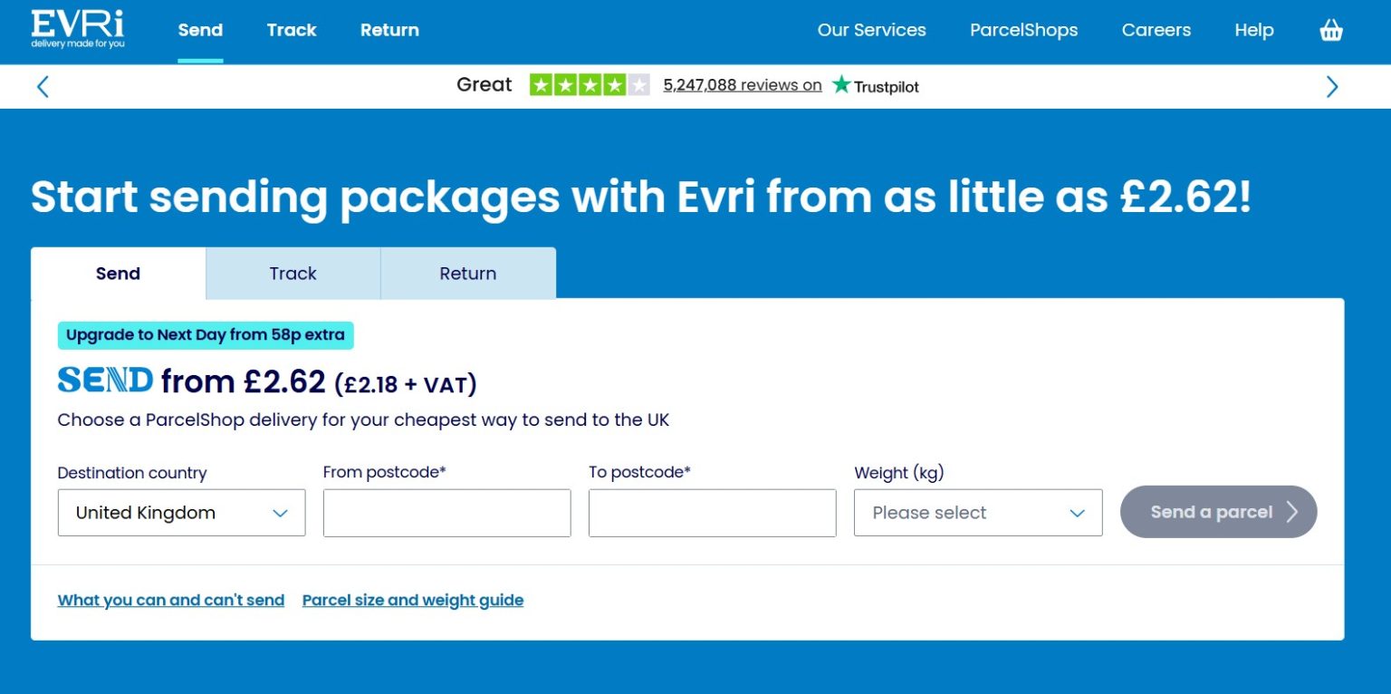 Evri Postage Cost 2026: Full Price List & 3 Saving Hacks