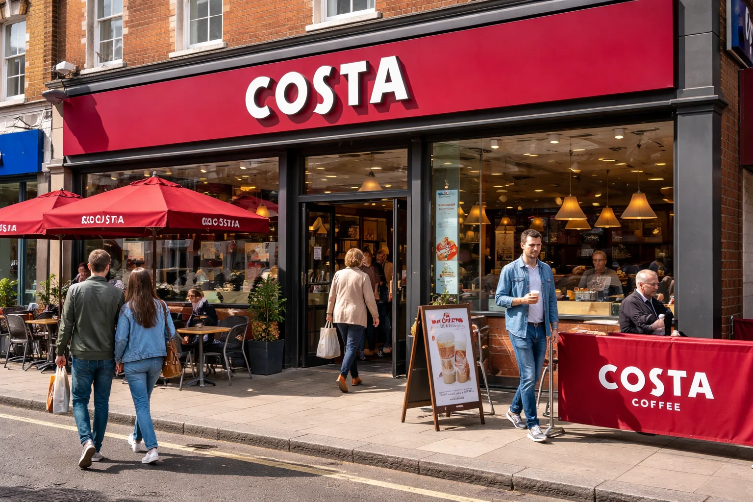 What Is Causing Costa Coffee Losses to Double in the UK?