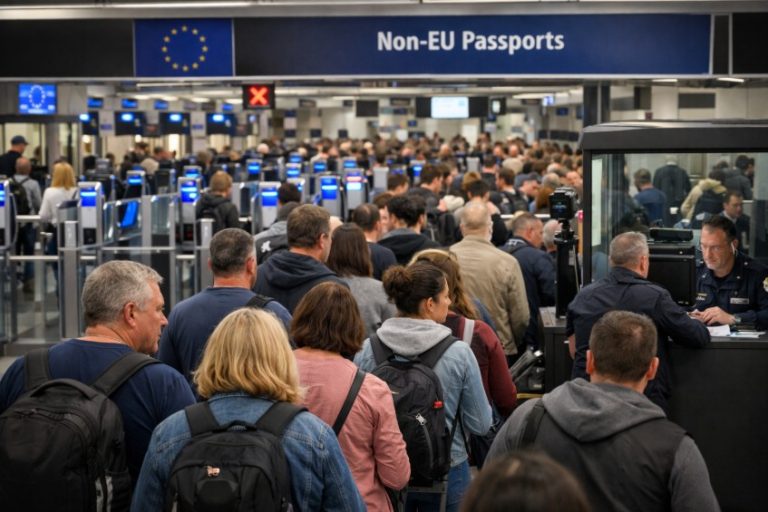 EU Entry Exit System Problems: Why Travellers Face Four-Hour Passport ...