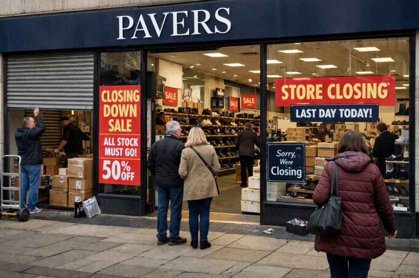 Pavers Confirms Store Closures - Which Branches Are Shutting and Why?